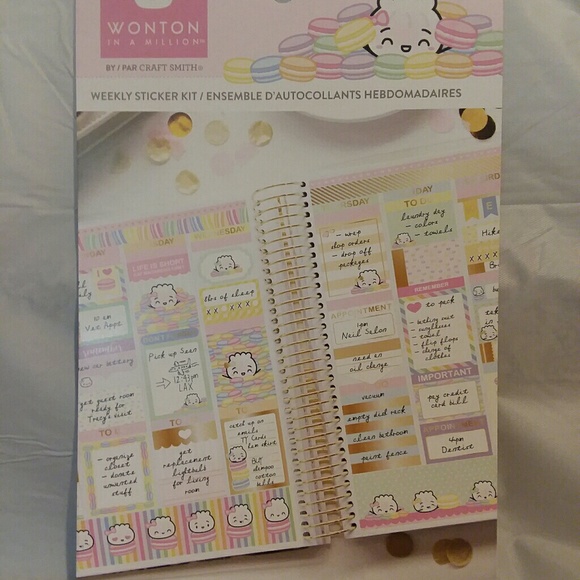 Wonton In A Million | Accessories | Wonton In A Million 6 Stickers Book ...